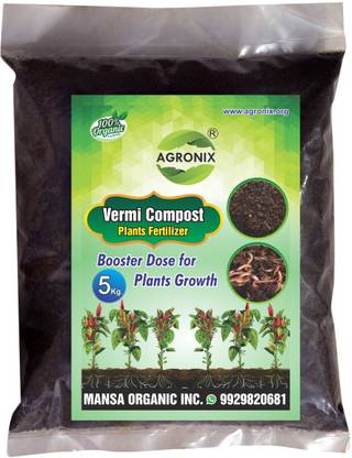 Agronix Vermi Compost Plant Oil Cake Powder Fertilizer Manure for ...