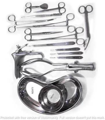 REVITI Caesarean Surgical Instrument set Hemostats Forceps Price in ...