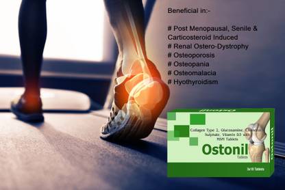 Atulya Medilink Ostonil Tablets for Bone, Joints Comfort, Joint Pain ...