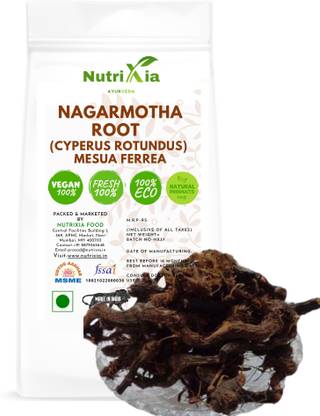 Nutrixia food Nagarmotha Root Nagarmotha Powder (Cyperus Rotundus ...