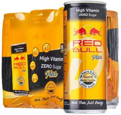Red Bull Plus Zero Sugar 250 ml Energy Drink Price in India - Buy Red ...