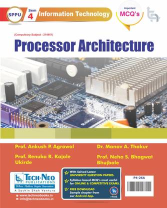 Processor Architecture (Includes Typical MCQ's) For SPPU Sem 4 ...