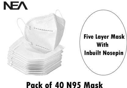 Nea N95 Mask Washable Reusable Face Mask BIS Certified Mask FFP2 S 5 ...