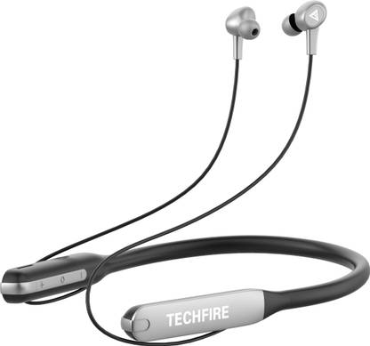 TECHFIRE Fire AK-57 Neckband hi-bass Wireless Bluetooth headphone ...