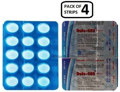 Dolo 650 Tablets Price in India - Buy Dolo 650 Tablets online at ...