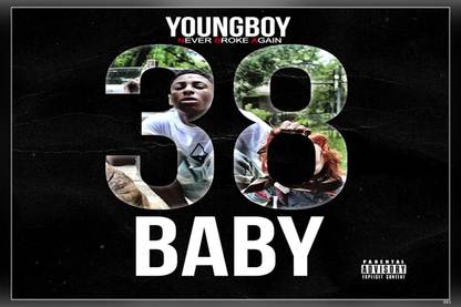 Nba Youngboy Rapper Matte Finish Poster Paper Print - Movies posters in ...