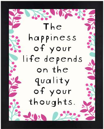 Happiness and Kindness Humility Motivational Poster for Home and Office ...
