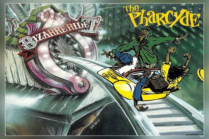 The Pharcyde Bizarre Ride Ii The Pharcyde Rare Album Cover Matte Finish ...