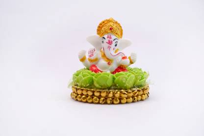 Jiyansh Creation Lord Ganesha Idol with Bangle Design I Ganesh ji ...