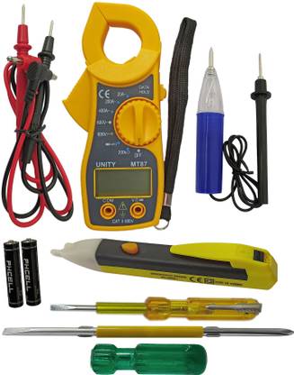 DUMDAAR Mini clamp meter vt-46 Voltage Alert 2in1 Screwdriver 2 testers ...