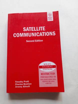 Satellite Communications Second Edition By Timothy Pratt, Charles ...