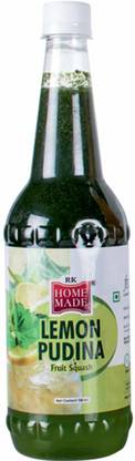 Home Made Lemon Pudina Syrup|100% Vegan|Low fat|Easy Use|Perfect house ...
