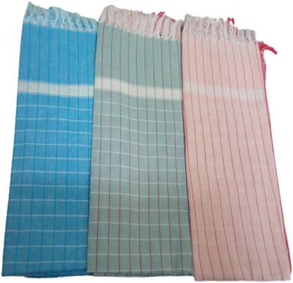 Cotton colors Cotton 250 GSM Bath Gamcha Set - Buy Cotton colors Cotton ...