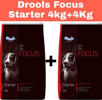 Drools Drools Focus Starter 4*2kg=8kg Chicken 8 kg (2x4 kg) Dry New ...