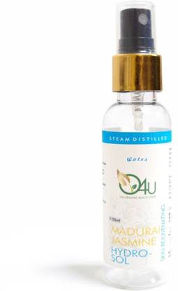 O4U Organic and Pure Steam Distilled Madurai Jasmine water/ Mogra water ...