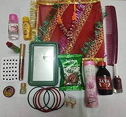 PURAVEDIC 16 Item Shringar Kit For Devi Maa For Pooja Prayer Kit Price ...