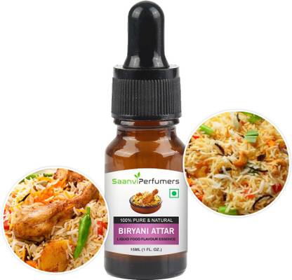 Saanvi perfumers Biryani Attar - 15ML For Use Veg Biryani/Pulao, Non ...