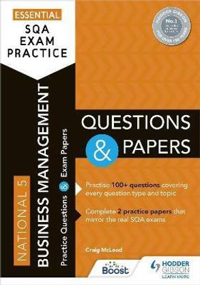Essential SQA Exam Practice: National 5 Business Management Questions ...