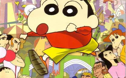shinchan poster Waterproof Vinyl Sticker Poster Photographic Paper ...