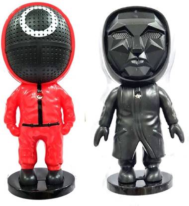 HALO NATION Sqid Games 5Inch Mask Man Figures Light on Chest - Sqid ...