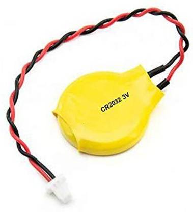 ATEKT CR2032 3V PLC BIOS CMOS 2 pin Connector (Pack of 1) Battery ...