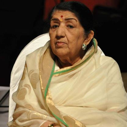Lata Mangeshkar Poster MultiColor PhotoPaper Print 12 inch X 18 inch ...