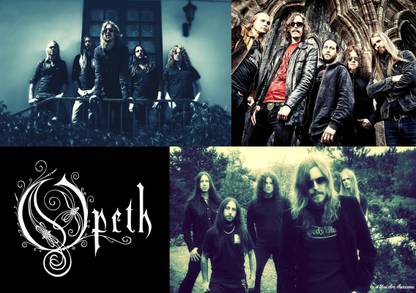 Opeth Music Band Collage Poster 03 (18inchx12inch) Photographic Paper ...