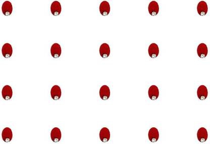 Comet Busters Red Oval Bindi for Women With Stone (5mm) (BV1442 ...