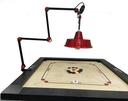 DTD Professional Portable Carrom Board 4 fold Table Lamp Price in India ...