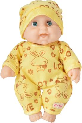 EL FIGO Cute Little Teddy Boy Toy in Printed Dress (Doll for Kids ...