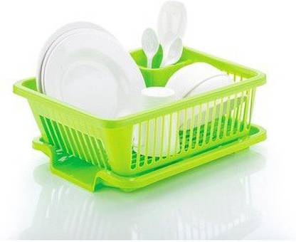 Quickmart Dish Drainer Kitchen Rack Plastic Price in India - Buy ...