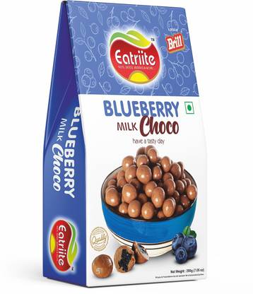 Eatriite Blueberry Milk Chocolate (Milk-chocolate coated Blueberries ...