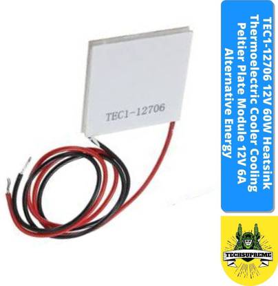 TechSupreme TEC1-12706 12V 60W Heatsink Thermoelectric Cooler Cooling ...