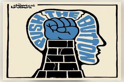 The Chemical Brothers: Push The Button Album Cover Matte Finish Poster ...