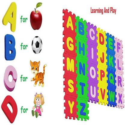 Baby Toys Alphabet Abcd Mats For Kids , Educational & Learning Purpose ...