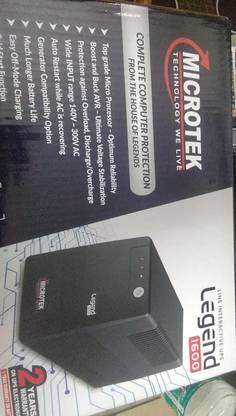 Microtek ups 1600 legend Modified Sine Wave Inverter Price in India ...