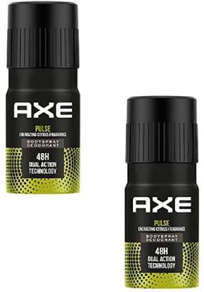 AXE PULSE DEODORANT BODY SPRAY 150 ML PACK*2 Deodorant Spray - For Men ...