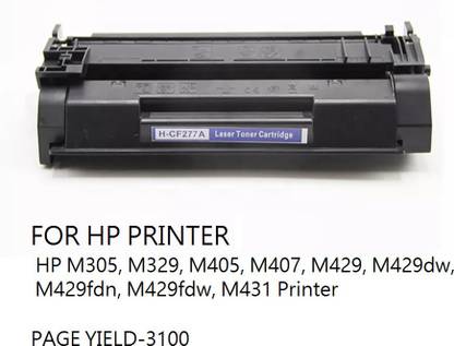 globe 77A / CF277A Toner Cartridge with chip for M305, M329, M405, M407 ...