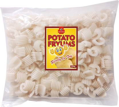 Jioo Organics Potato Fryums Spiral | Ready to Fry | Spiral Papad ...