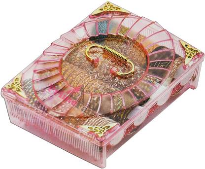 ROSEFAIR Bangle box 4 Rods Jeweler Organizer Plastic Storage Case ...