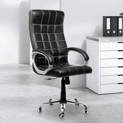 Modern India Seating Leather Office Adjustable Arm Chair Price in India ...
