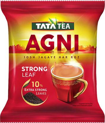 Tata Tea Agni Strong Leaf Black Tea Pouch Price in India - Buy Tata Tea ...