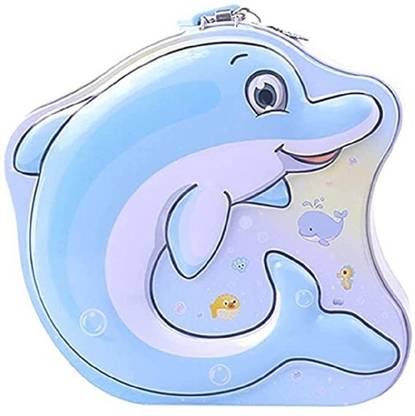 Toy Zoom Dolphin Money Bank with Lock Coin Box for Kids, Boys, Girls ...