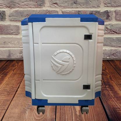 POWEREST Inverter Trolley Modern Design White & Blue Trolley for ...