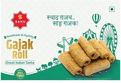 Sahu Gajak Bhandar Gajak Roll 350g | Ghachak | Gazak | Gazzak | Sesame ...