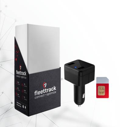 fleettrack Plug and Play GPS Tracker for Car with 1 Year Sim Card Data ...