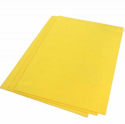 Flipkart.com | Eclet A4 60 Sheet Yellow Color Paper (180-240 GSM) paper ...