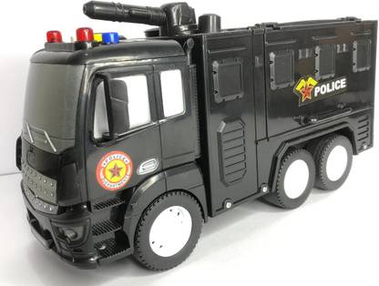 jmv POLICE PATROL VAN TOY WITH MUSICLE AND SOUND DUMPER TRUCK. - POLICE ...