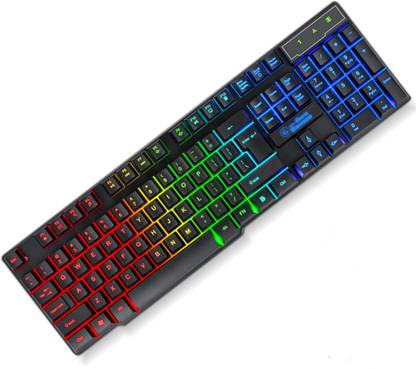 RPM Euro Games Gaming Keyboard With Semi-Mechanical Keys | RGB Backlit ...