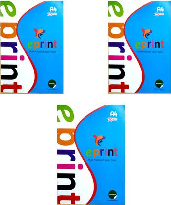 Flipkart.com | khanna paper EPRINT 3 REAM UNRULED A4 70 gsm A4 paper ...